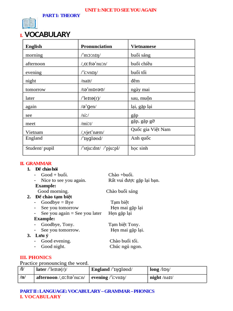 Unit 1 E4 em Hoc Gioi Tieng Anh 4 | PDF