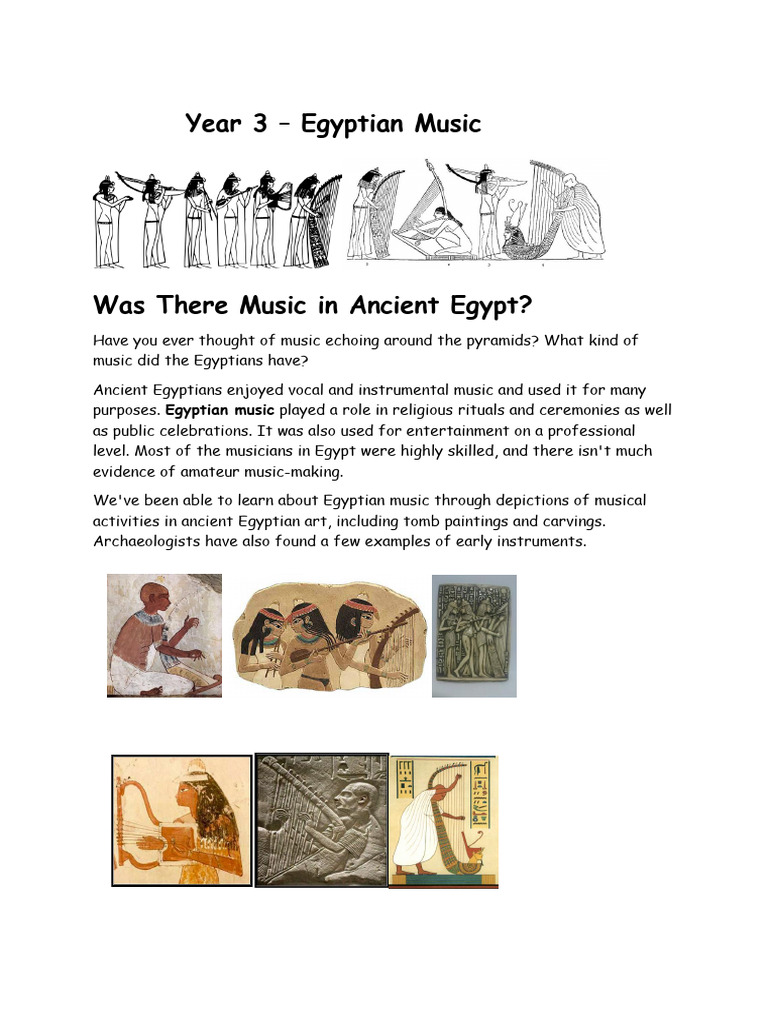 Egyptian Music | PDF