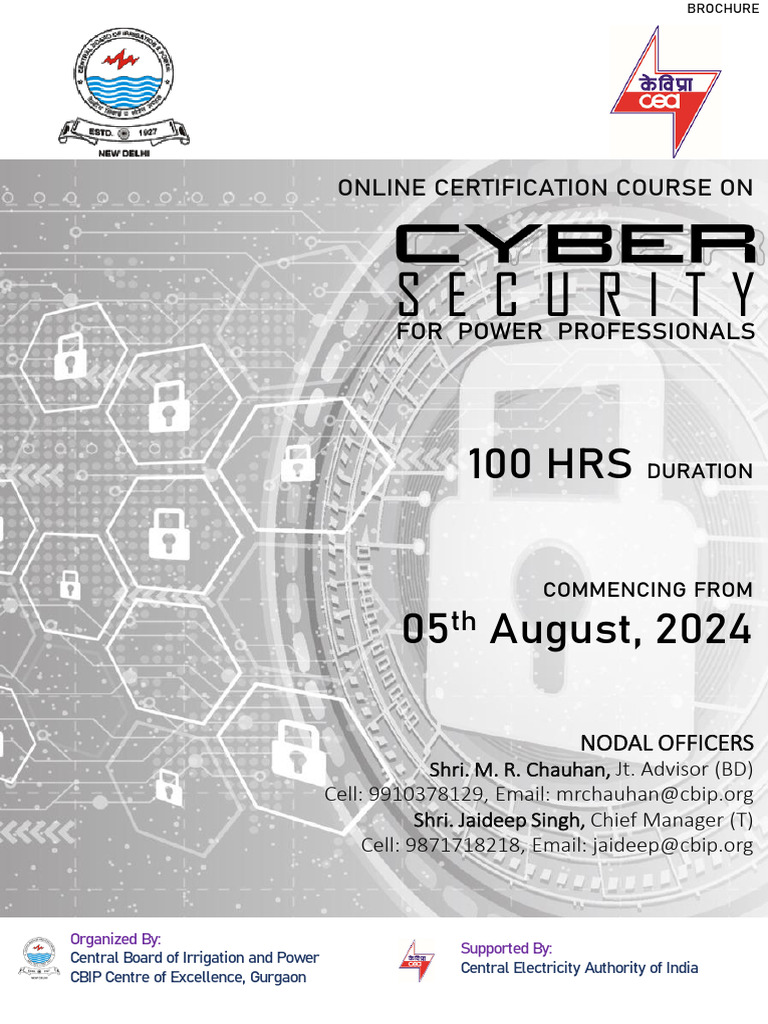 Cyber Security Brochure 2024 | PDF | Security | Computer Security
