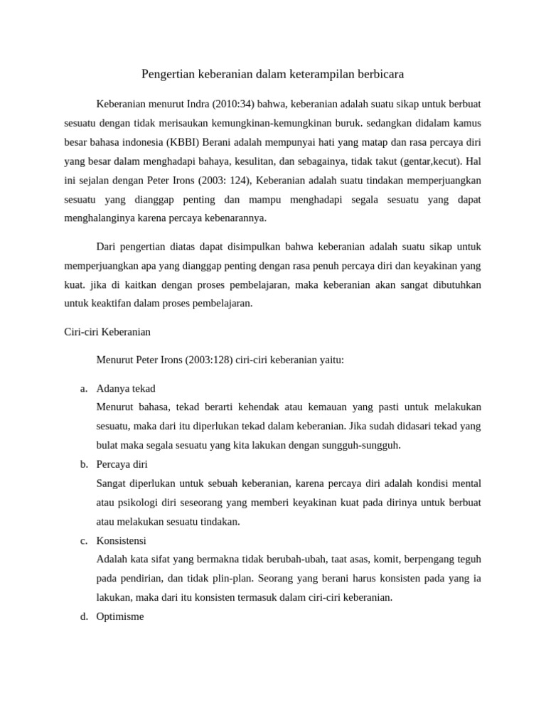 Untuk Tambah Skripsi Tentang Point-Point | PDF
