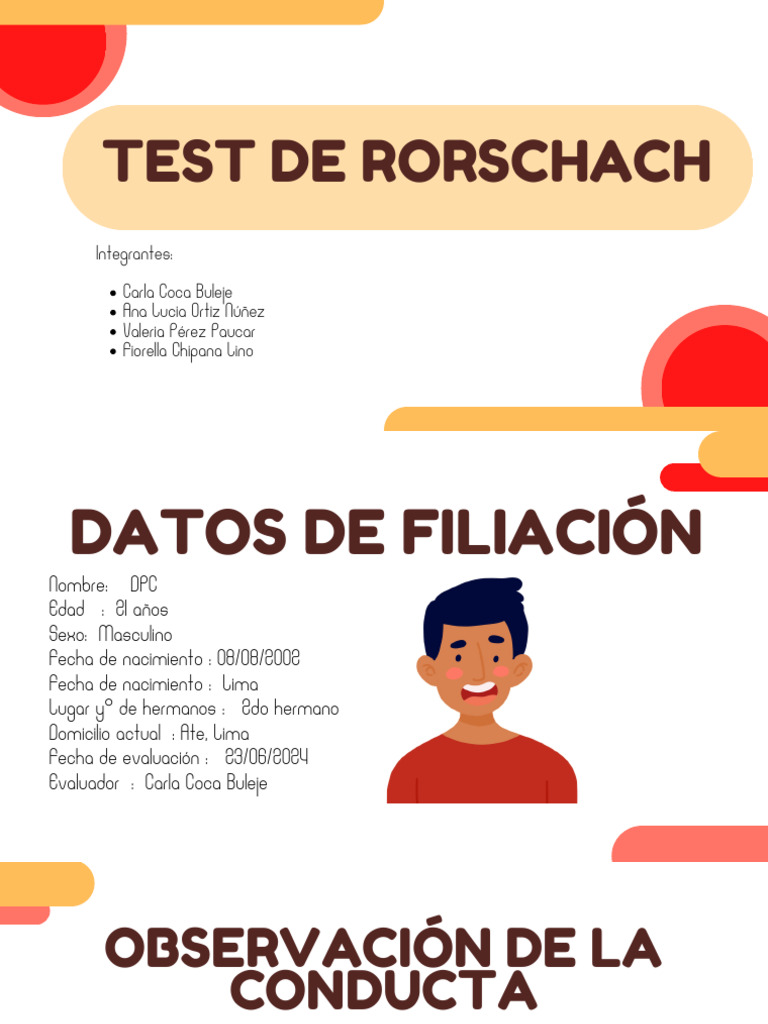 Test de Rorschach | PDF
