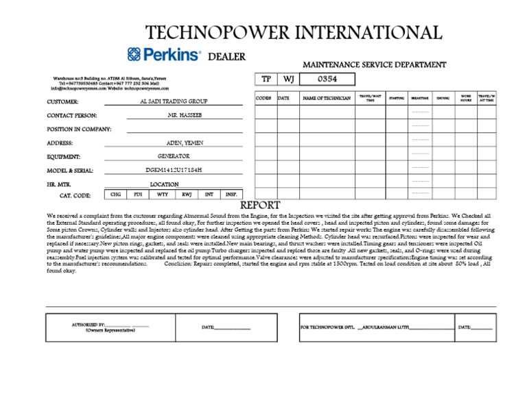 4012 Alsadi Insp.&Completion | PDF