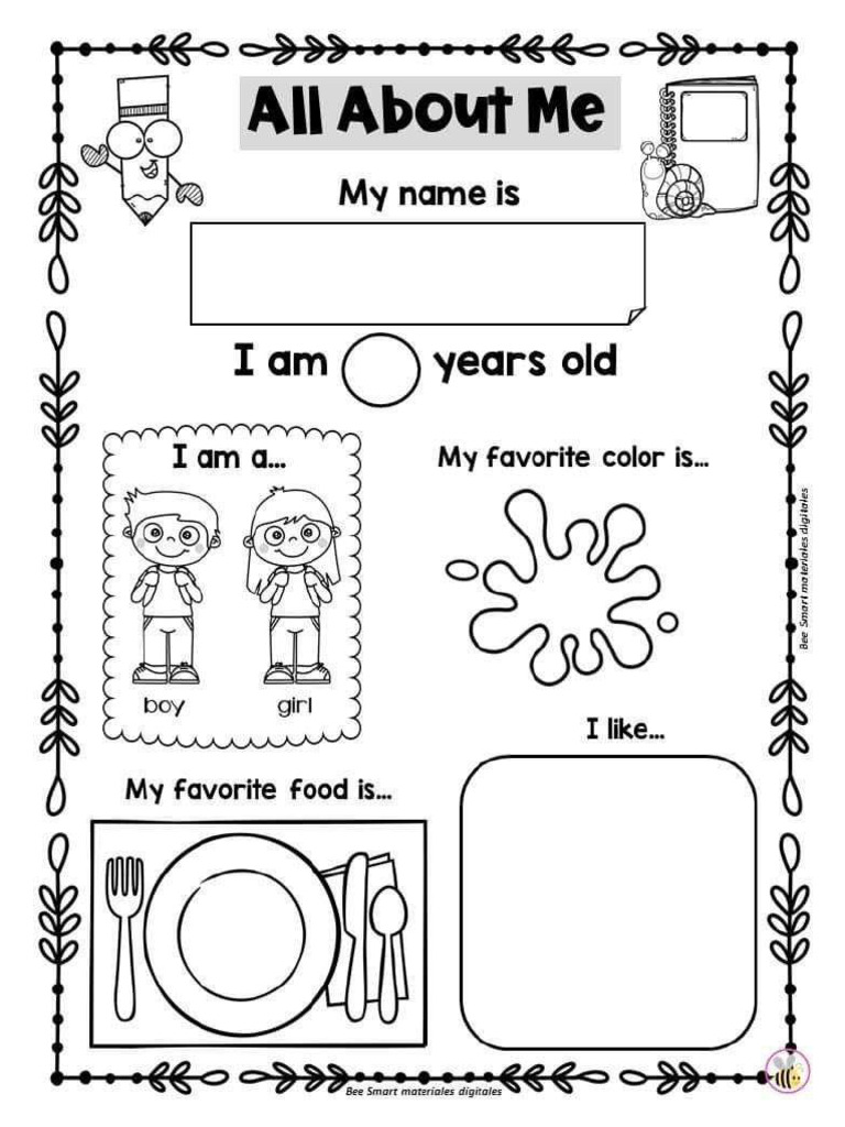 All About Me | PDF