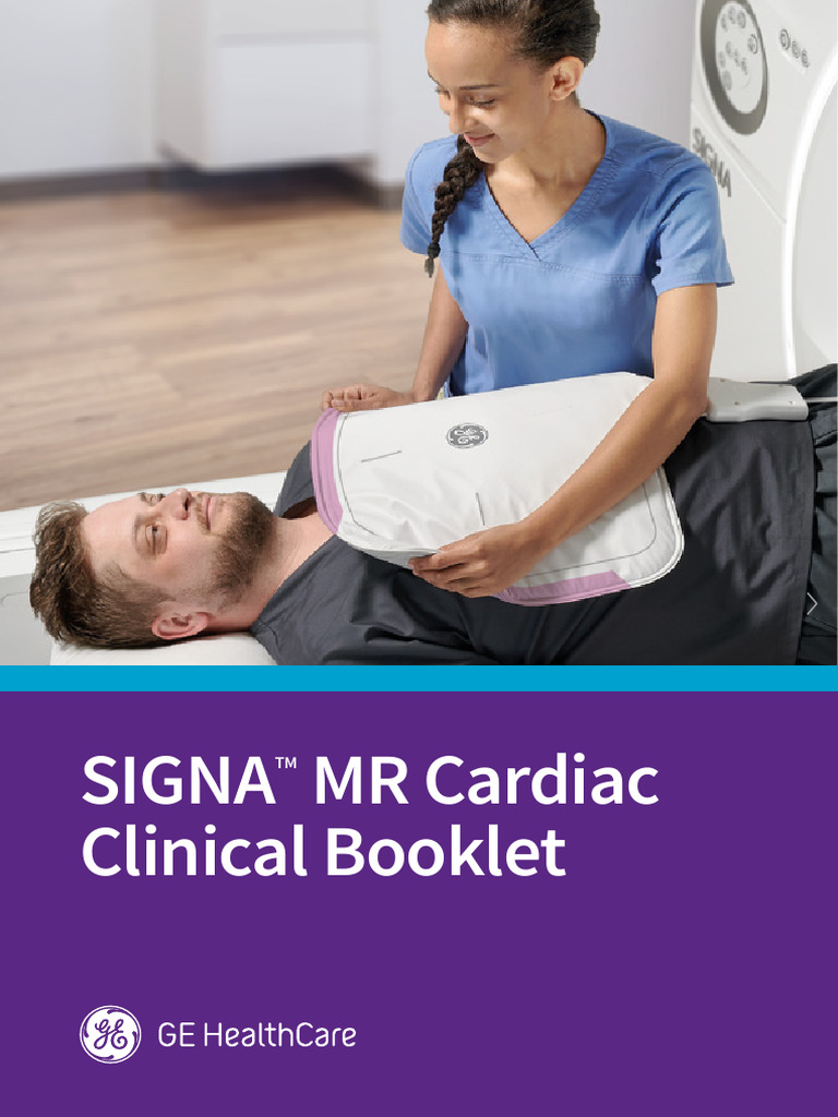 Signa MR Cardiac Clinical Booklet Digital Version Jb06944xe | PDF