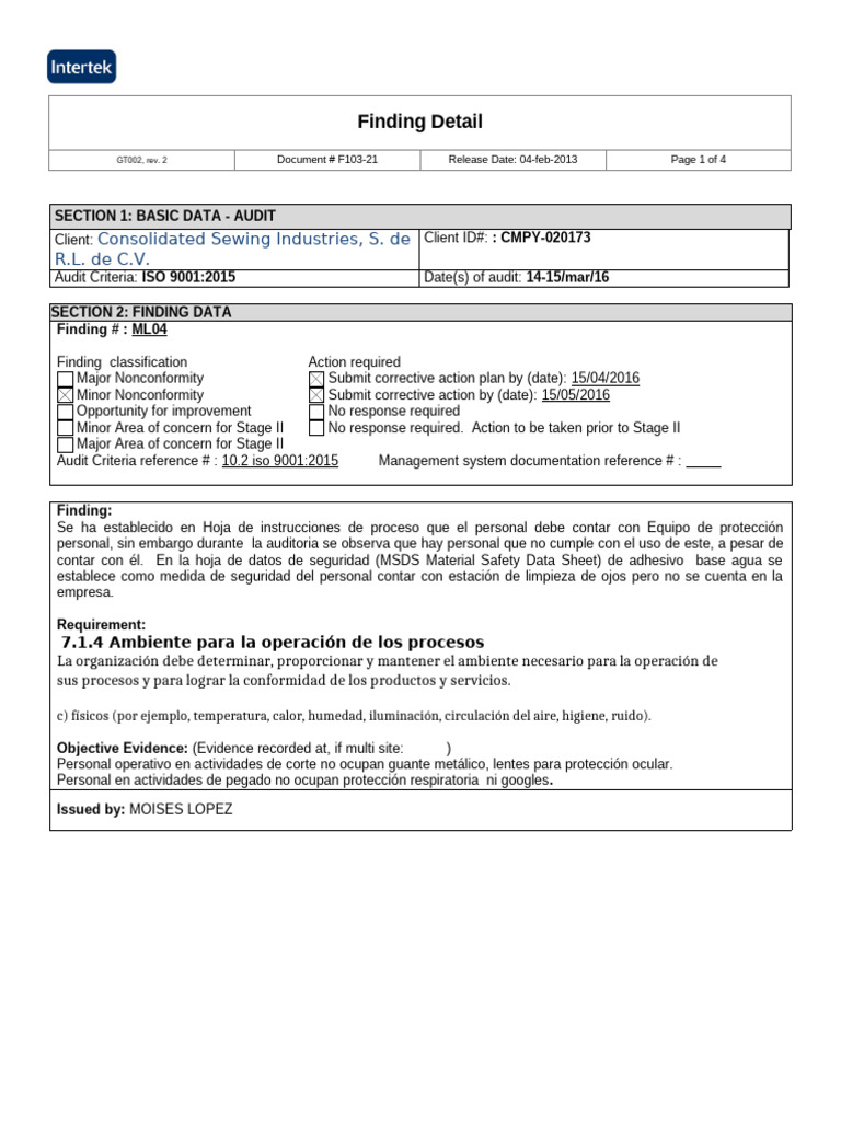 F103-21 Finding Detail 04 | PDF