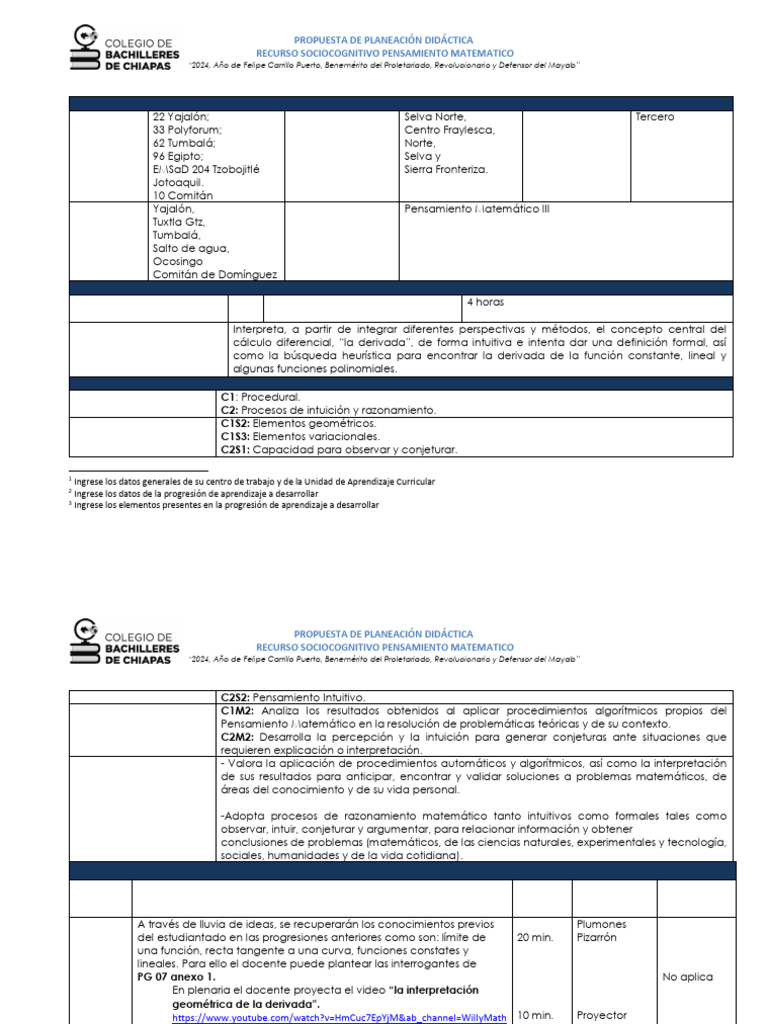 07 PD PensamientoMatemático3 PG07 | PDF