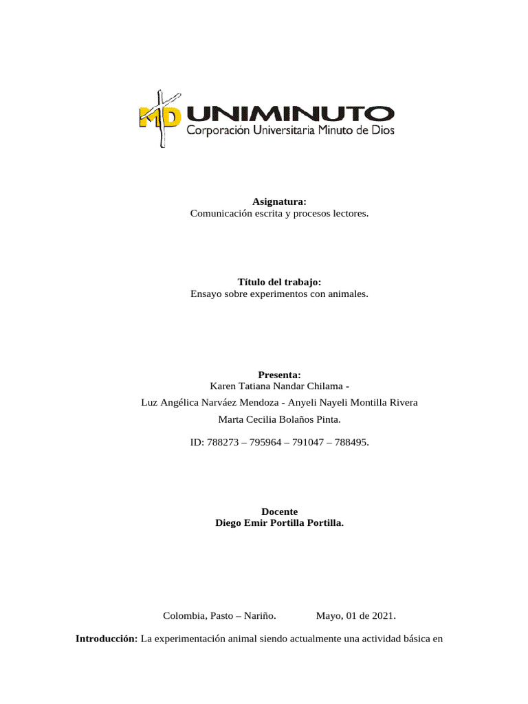 Ensayo de CEPL | PDF