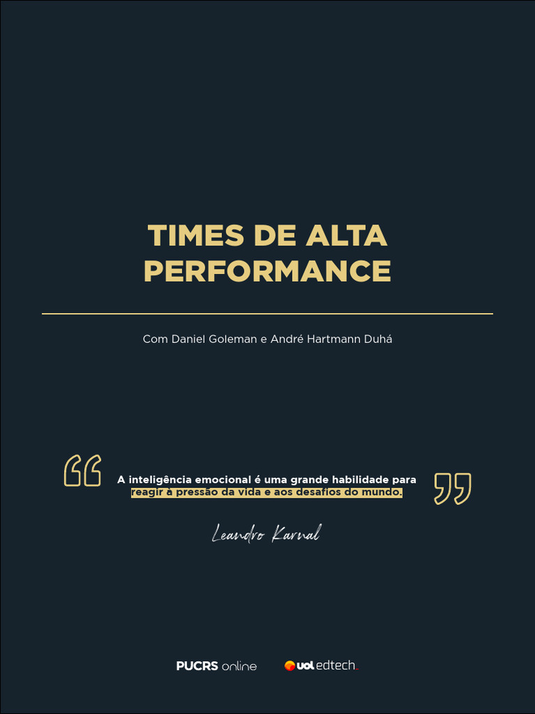 AQBx47VQljiZZkN0FSJHlivro Da Disciplina Times de Alta Performance | PDF