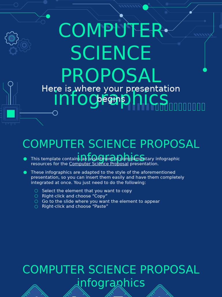 Computer Science Proposal Infographics | PDF