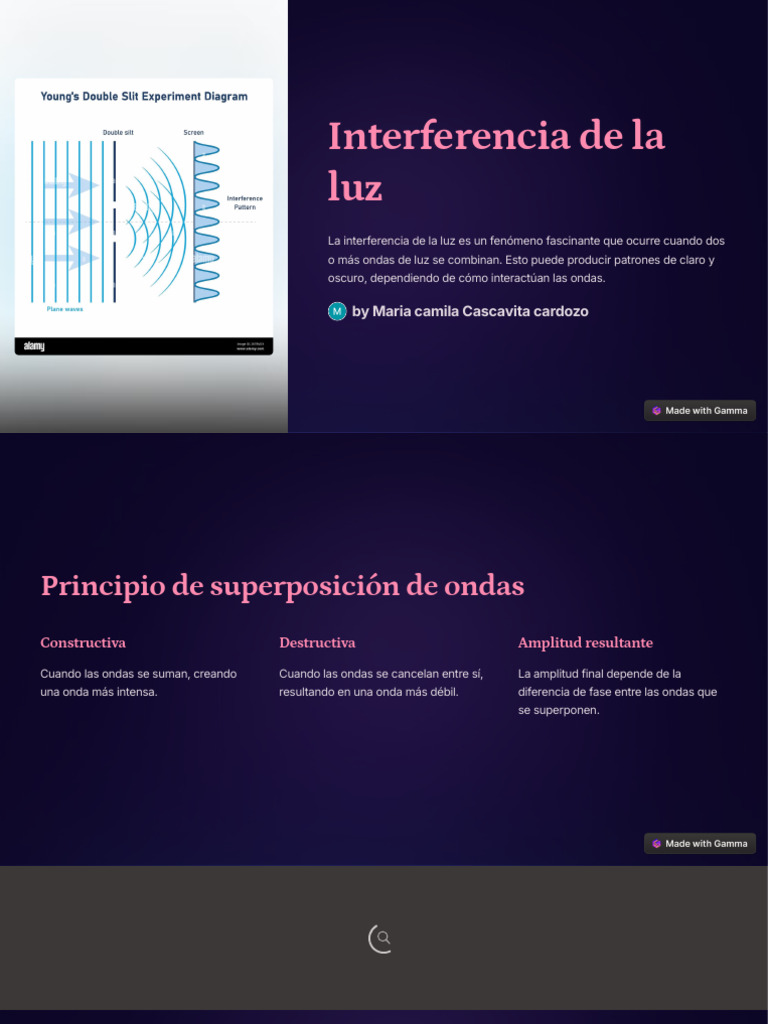 Interferencia de La Luz | PDF