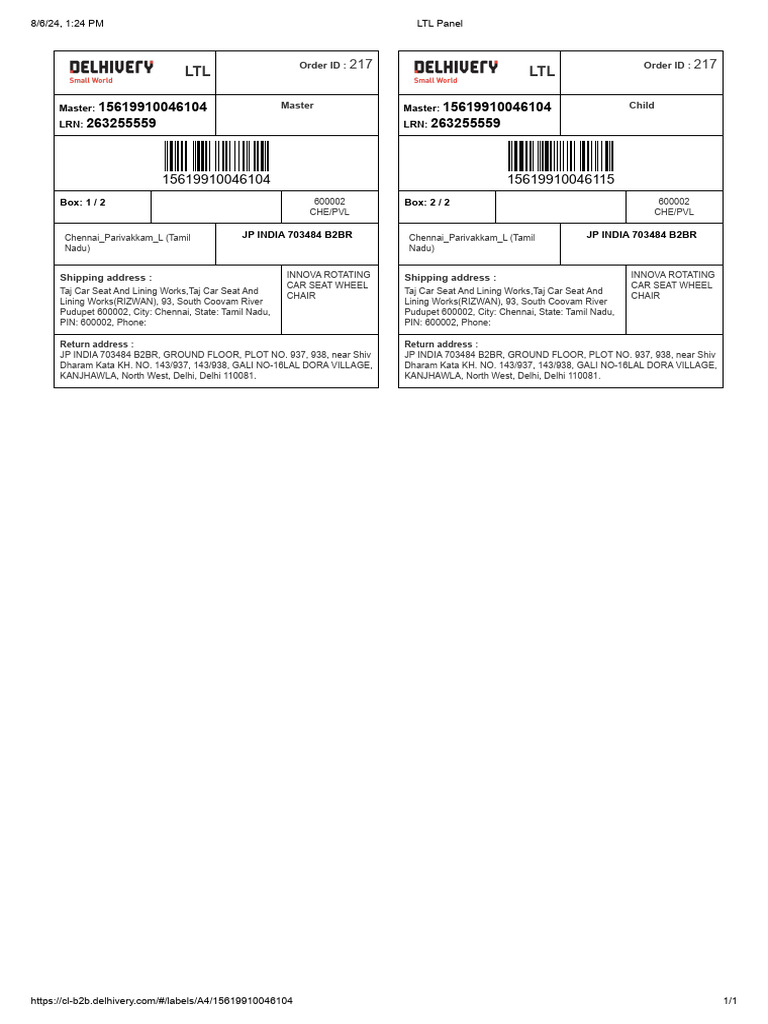 Taj Car Seat and Lining Works, LBL PPD | PDF | Breads