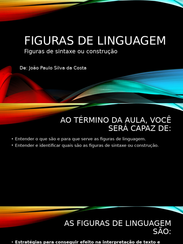 Figuras de Sintaxe | PDF