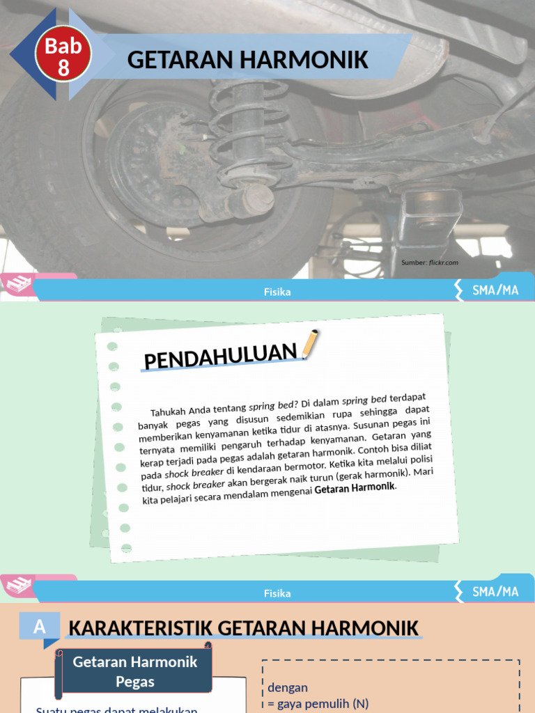 Getaran Harmonik - Pertemuan 1 | PDF