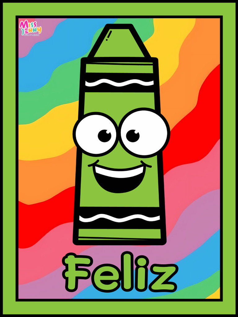 EMOCIONES Crayola Miss Jenny | PDF