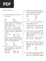 Physics Grade 11 Unit 2 Vectors | PDF