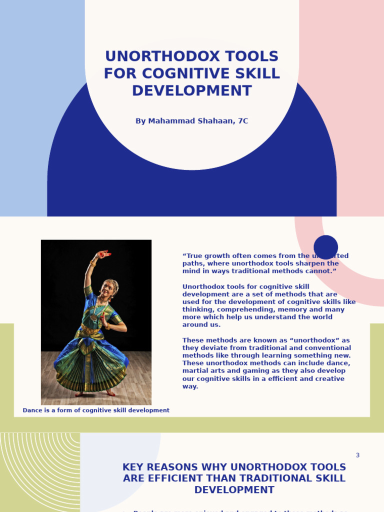 Unorthodox Tools For Cognitive Skill Development - Shahaan 7C | PDF