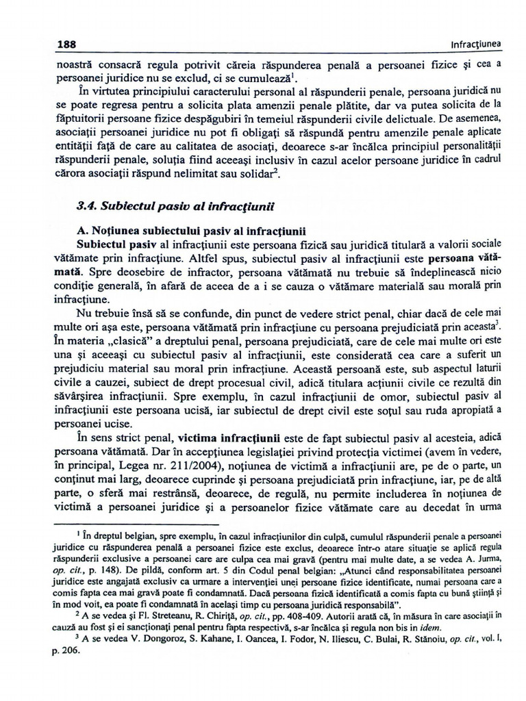 Manual de Drept Penal. Partea Generala. Editia A 2-A - Extras | PDF