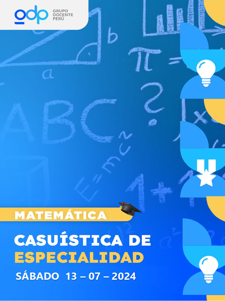 13 07 I Grupo Docente Peru I Sec. Matematica | PDF