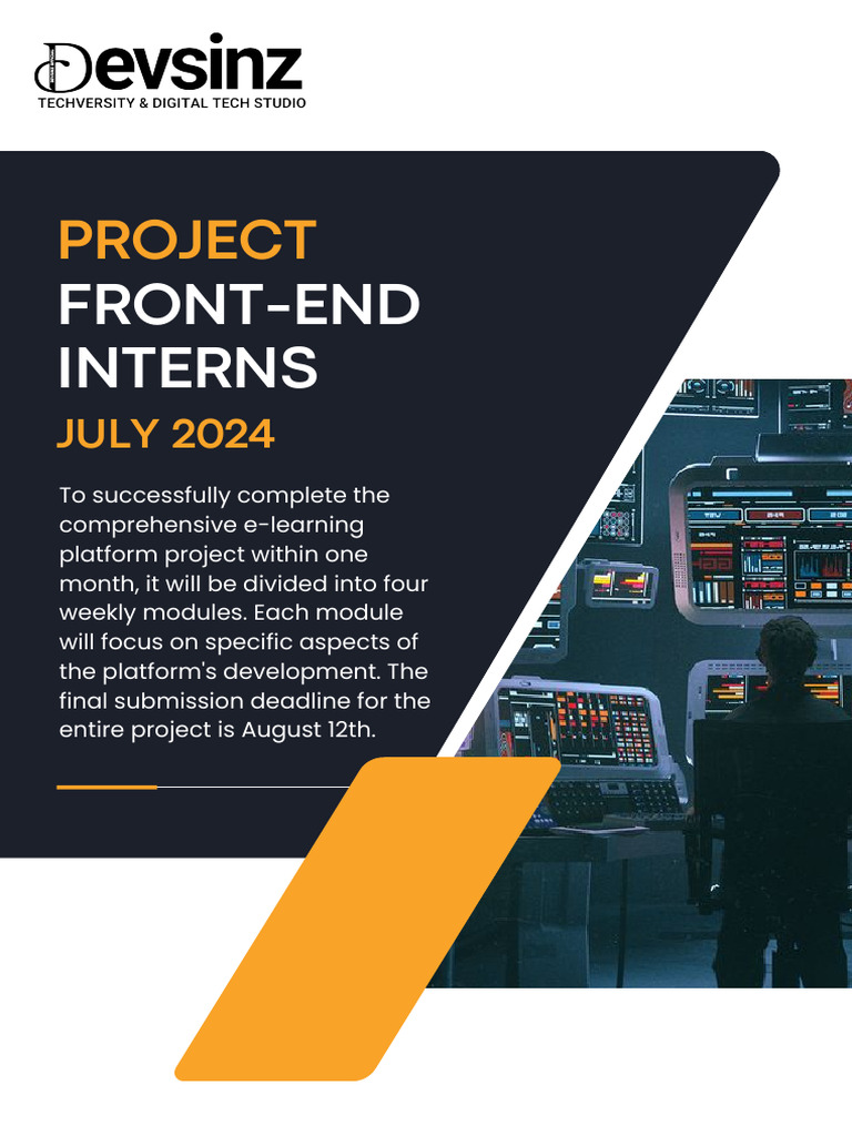 Frontend-Comprehensive E-Learning Platform | PDF