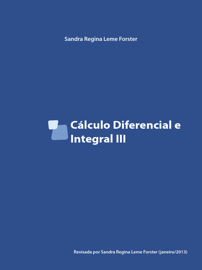Cálculo Diferencial Integral III | PDF