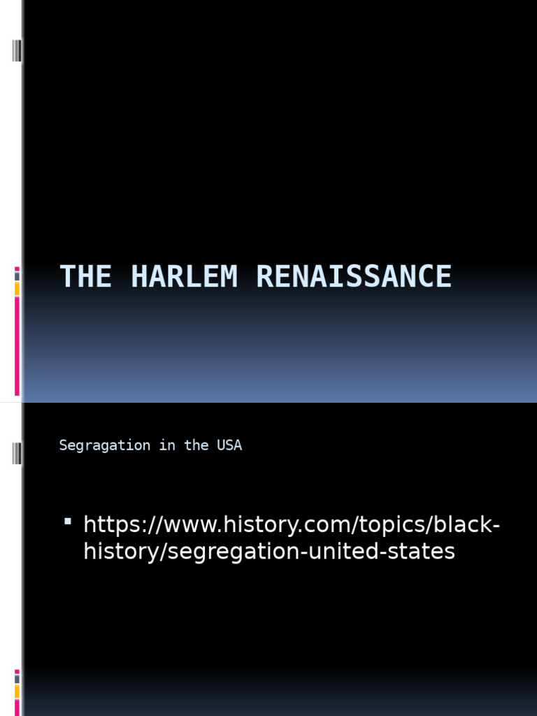 The Harlem Renaissance | PDF