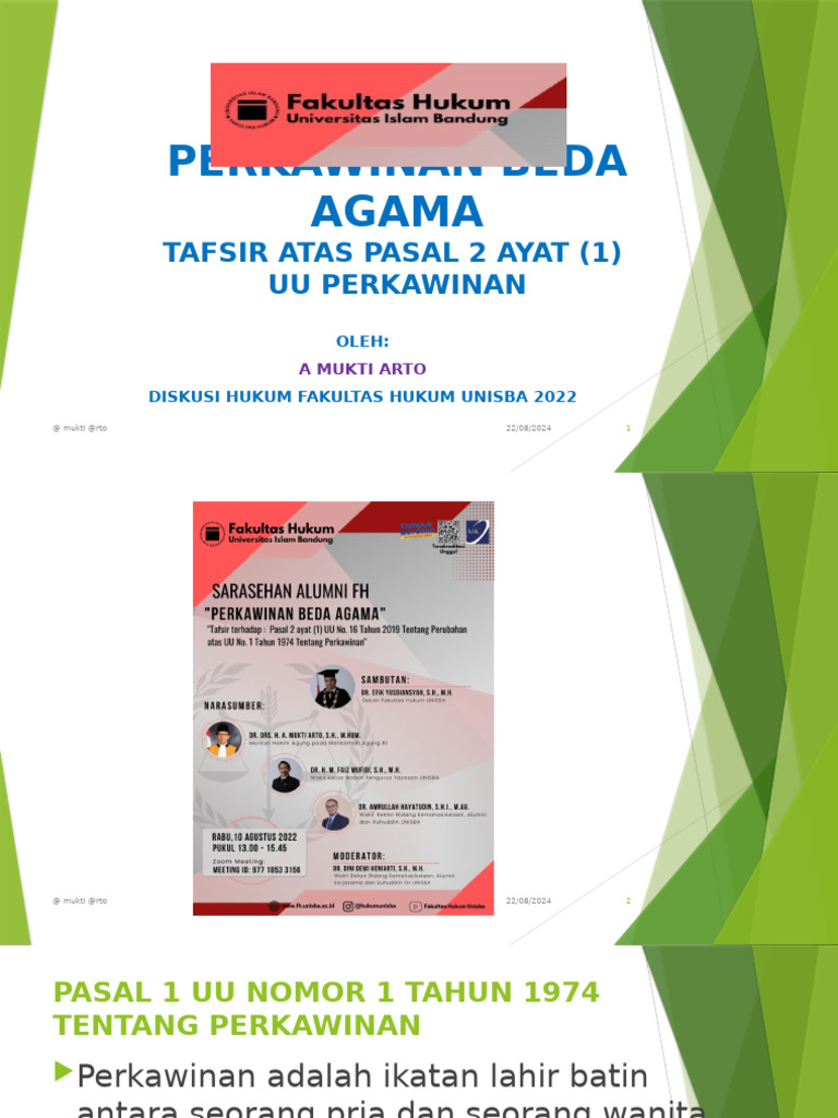 PERKAWINAN BEDA AGAMA | PDF