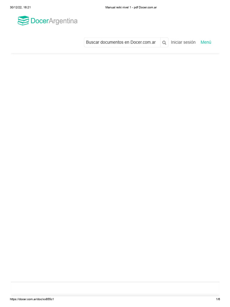 Manual Reiki Nivel 1 - PDF Docer - Com.ar | PDF