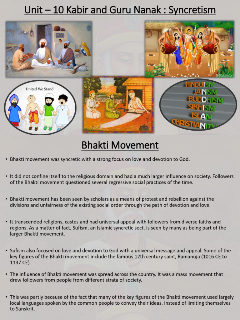 Unit - 10 Kabir and Guru Nanak | PDF