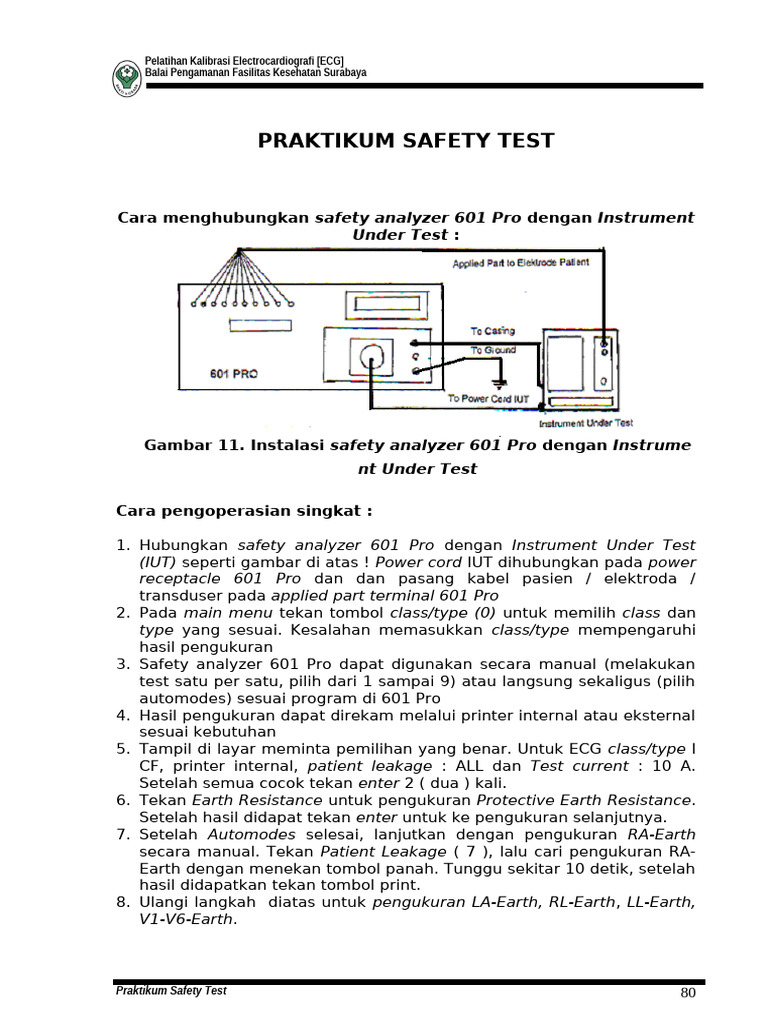 7 - Praktikum Safety Test | PDF