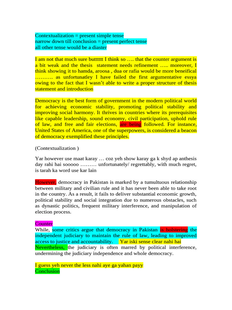 Contextualization | PDF