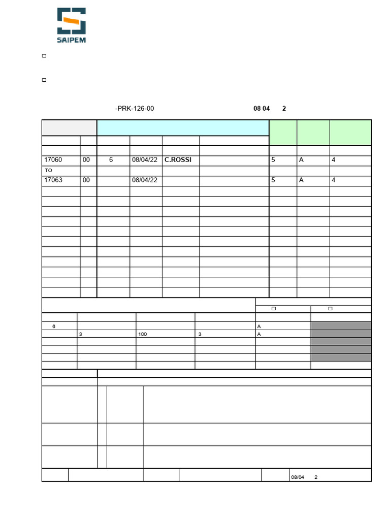 T71 PRK 128 00 Check Report | PDF