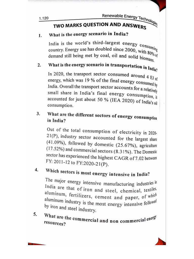 CME365 Unit 1 SHRUTHI BOOK 2, MARKS QUESTION, ANSWERS | PDF
