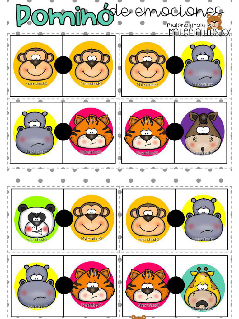 ? Domino Emociones ? | PDF