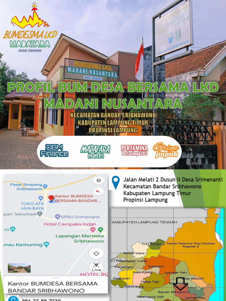 #Bahan Tayang 2 - PROFIL BUMDESMA LKD MADATARA | PDF