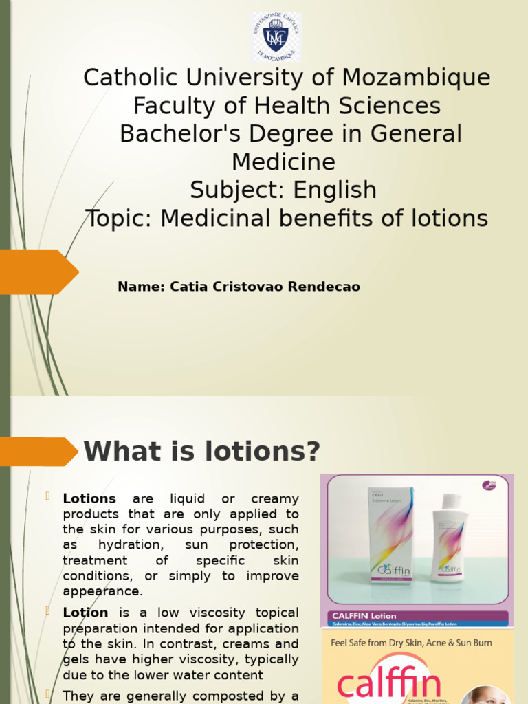 Medicinal Benefits Lotions - English-2024 | PDF