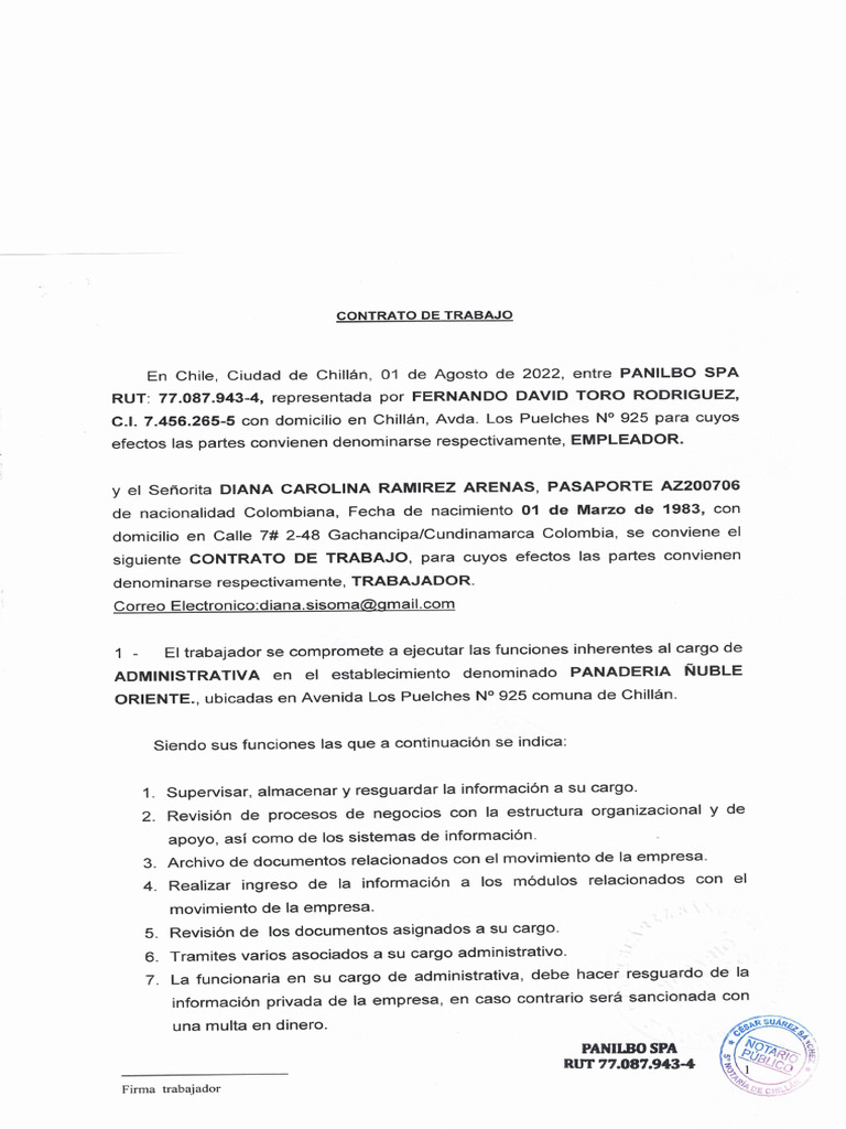 Diana Ramirez 2022 - 000658 | PDF