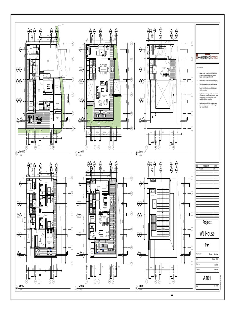 House R5 - Sheet - A101 - Plan | PDF