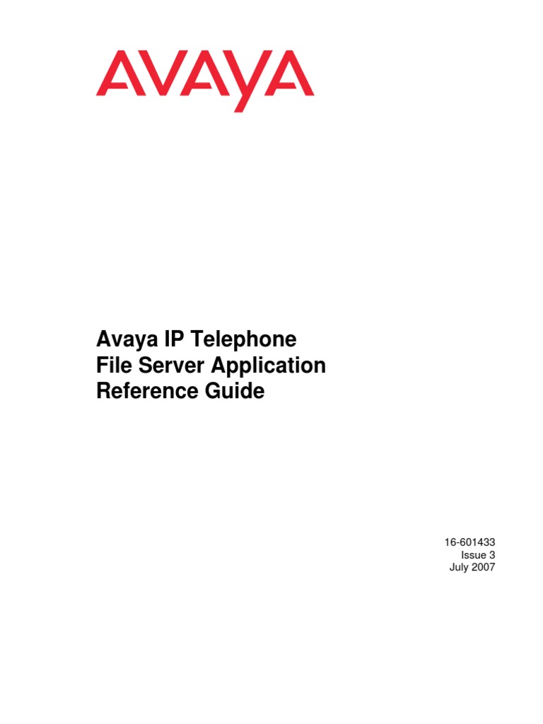 File Server Ip Phones | PDF