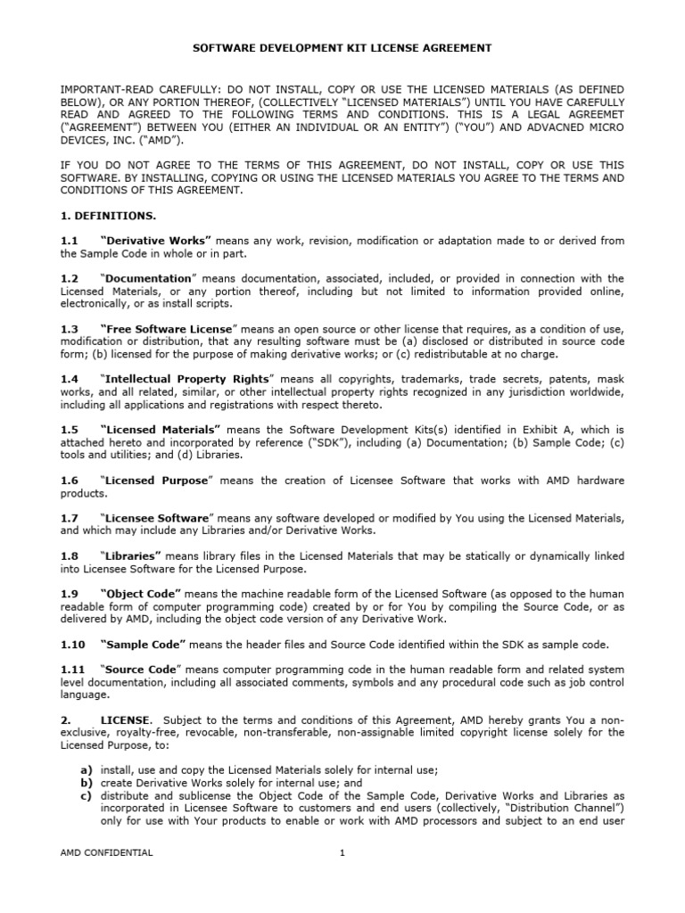 GPUPerfAPI License | PDF