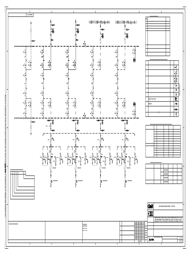 400 KV GMR - Single Line Diagram-Prot SLD | PDF