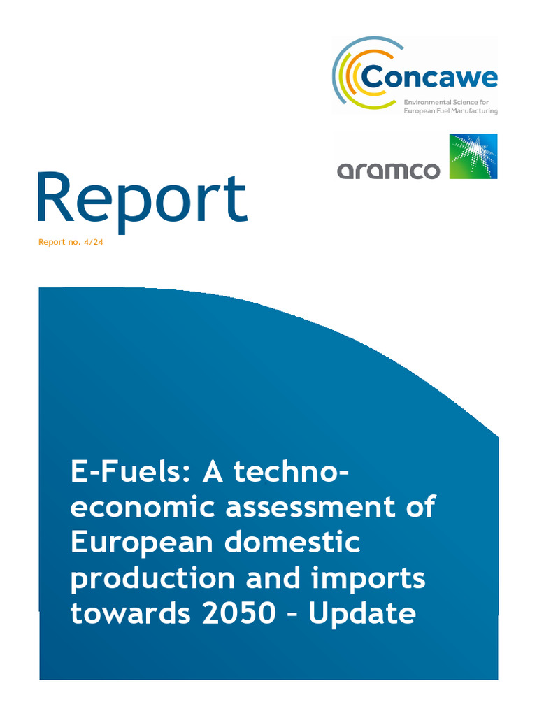 Concawe Aramco RPT - 24!4!1-1 | PDF