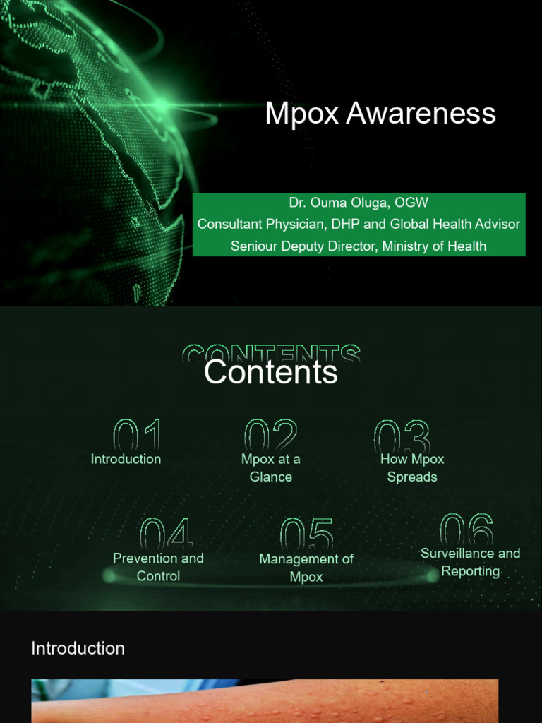 Mpox Awareness and Management Guide | PDF | Medical Statistics | Viral ...
