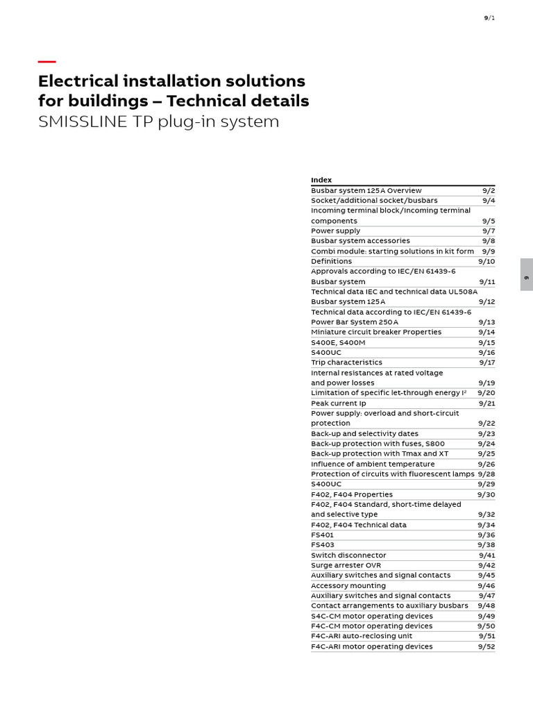 SMISSLINE TP Plug-In System | PDF