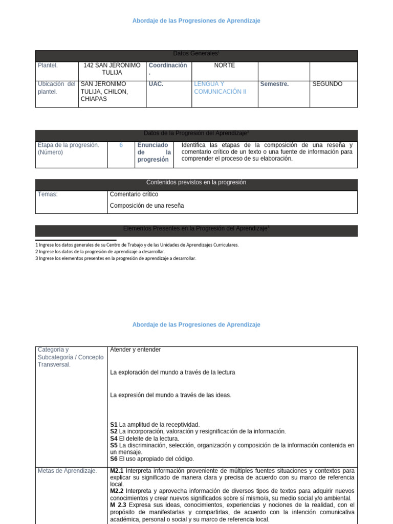Lengua y Comunicacion II 2do Parcial | PDF