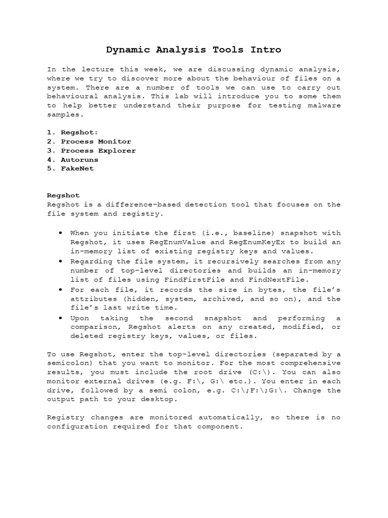 Dynamic Lab Tools | PDF