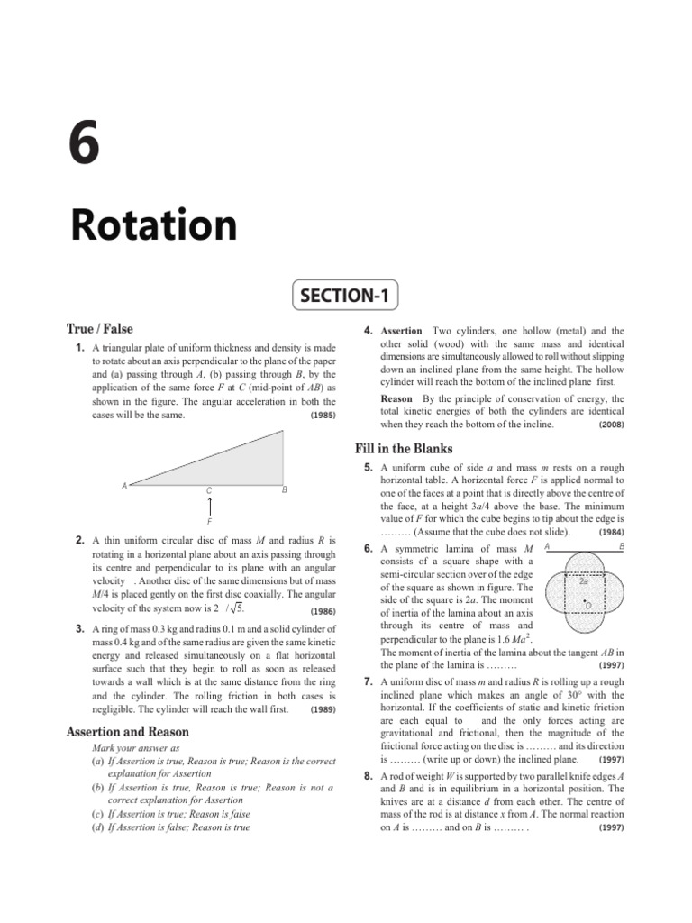 Rotation | PDF