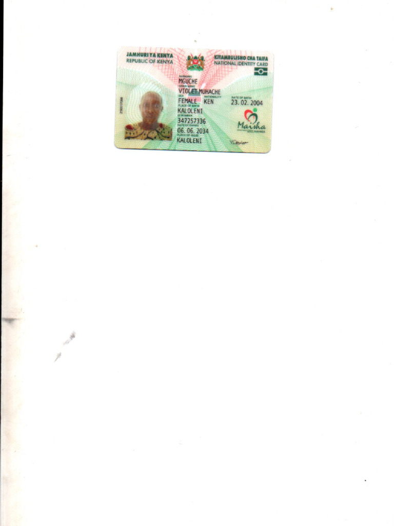 Identity Card Vio | PDF