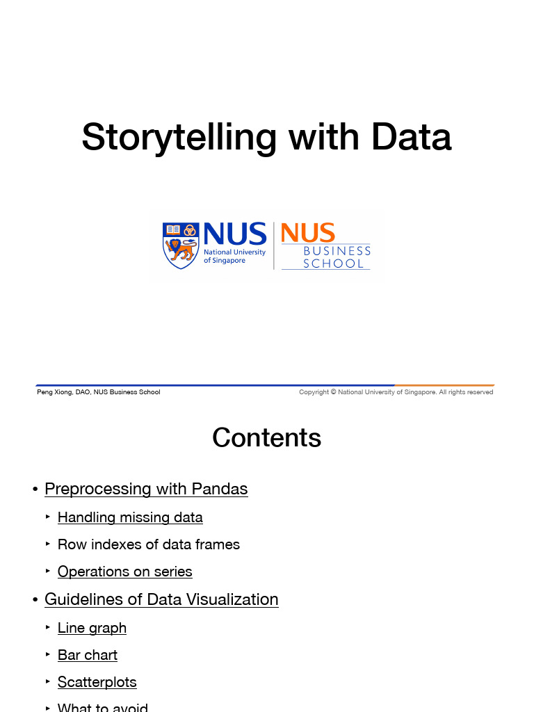 Lec8 Storytelling With Data | PDF