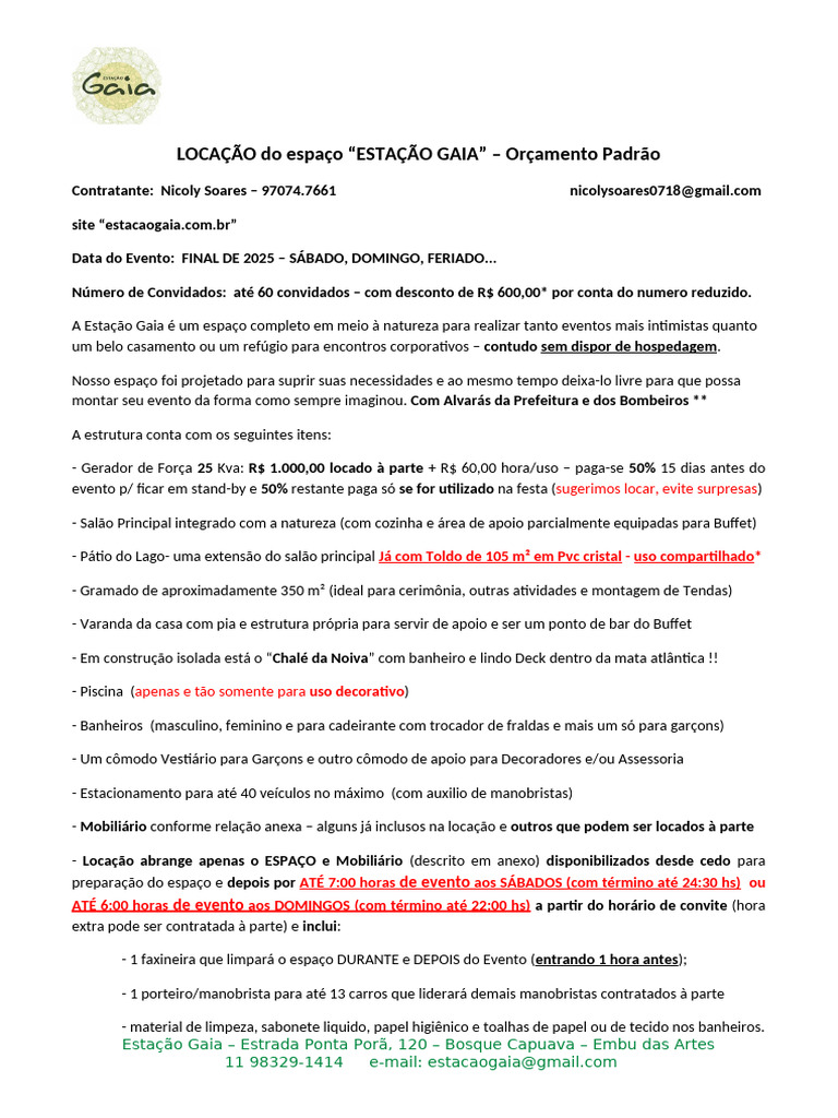 Orç Site Gaia 24 25 INV | PDF