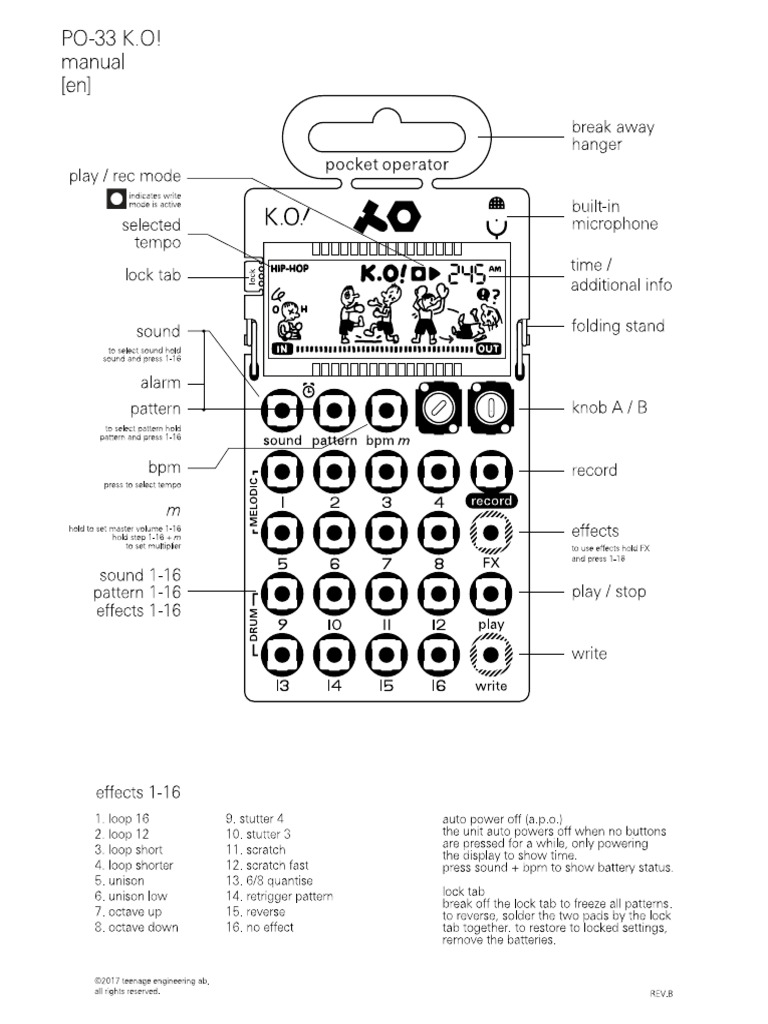 Po33 Manual | PDF